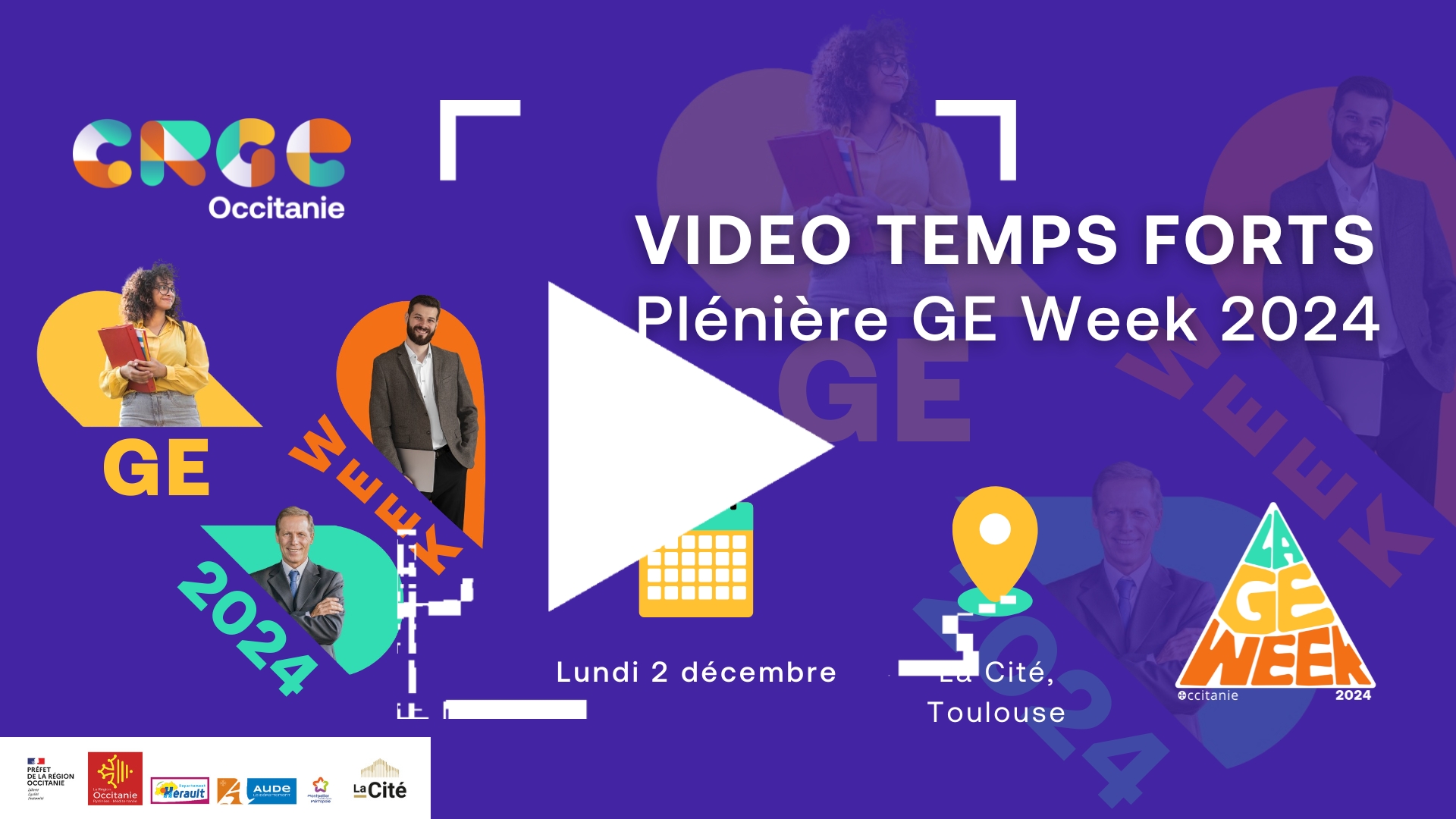 Les temps forts de la GE Week 2024 en vidéo - CRGE Occitanie